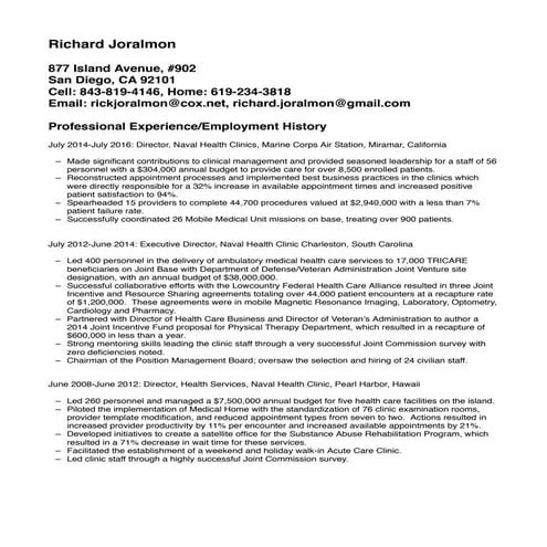 David W Phillips resume update | DOCX