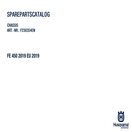 Fe 450 2019 chassis | PDF