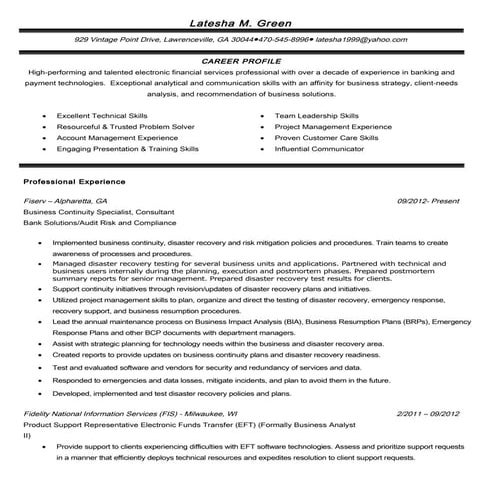 Robert David CV | DOC