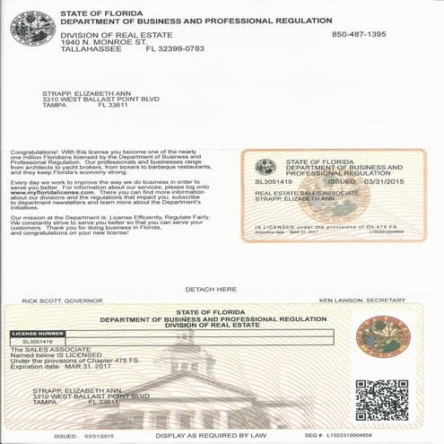 Real Estate License | PDF