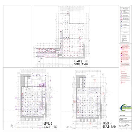 COS-EE-LIGHTING LAYOUT-LEVEL-2,-1,0 (ARCH REV 5)-LEVEL -2 BASEMENT | PPT