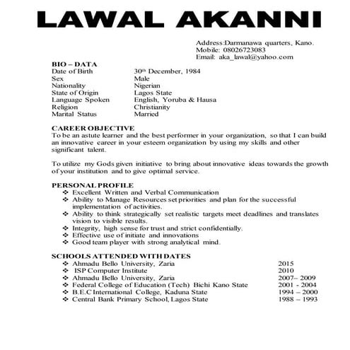 my updated cv | DOCX