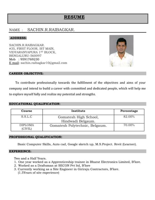 Shankar Das Resume | PDF
