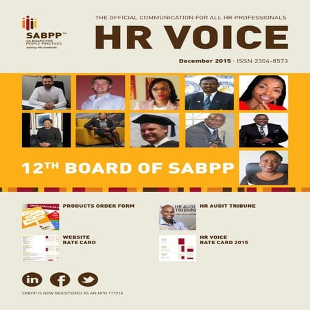 SABPP_newsletter_december_2015 | PDF | Human Resources | Business