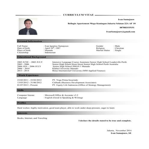 CV Shailendra Singh | DOC