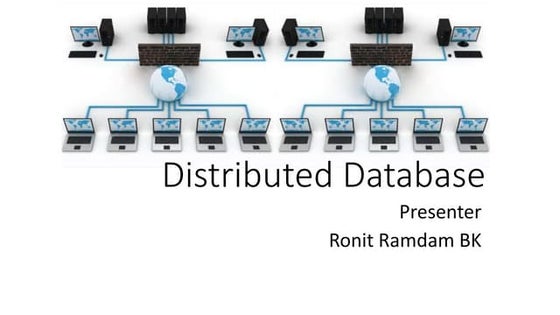 Distributed Database System in English and Amazing | PPT