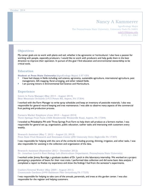 Dan Smeal Letter of Recommendation | PDF | Gardening | Home & Garden