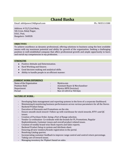 MAHesh resume | PDF