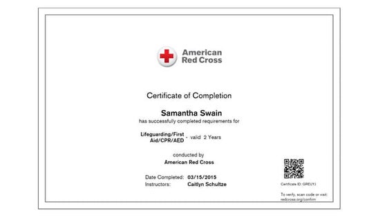 Lifeguarding & Bloodborne Pathogens Training Certification.PDF