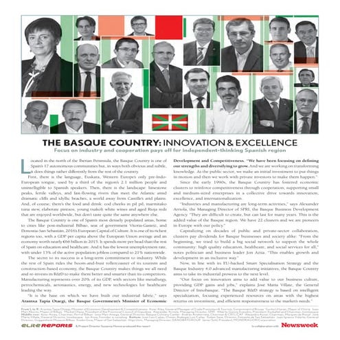 Basque Country - Innovation and Excellence - NEWSWEEK | PDF