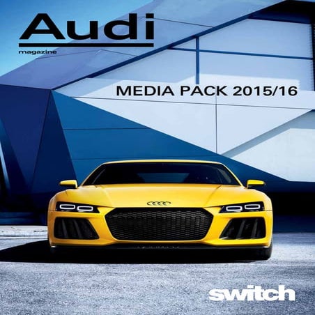 Updated Audi media kit | PDF