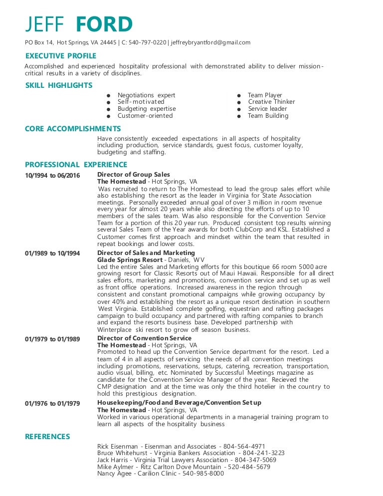 Jeff Ford Resume 1
