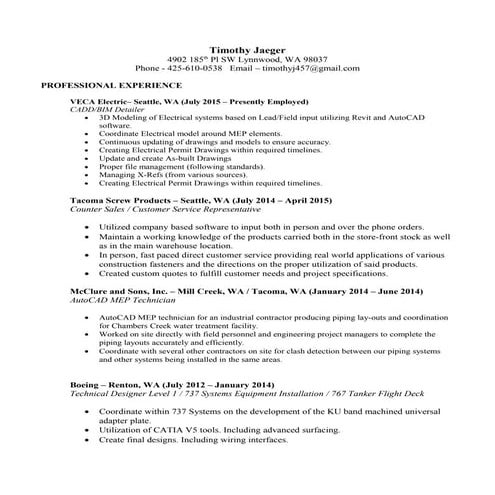 Adam Mukaya Resume | PDF