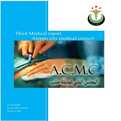 ACMC 3rd Medical Report | PDF