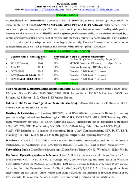 UPDATED_CV_ | DOCX | Computer Networking | Computing