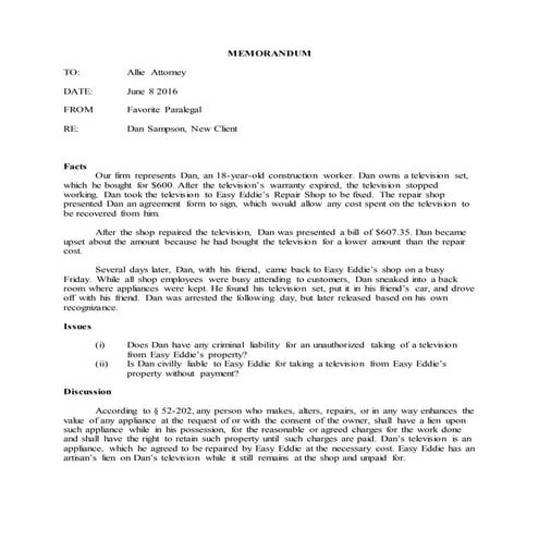 Capstone- Memorandum | DOCX