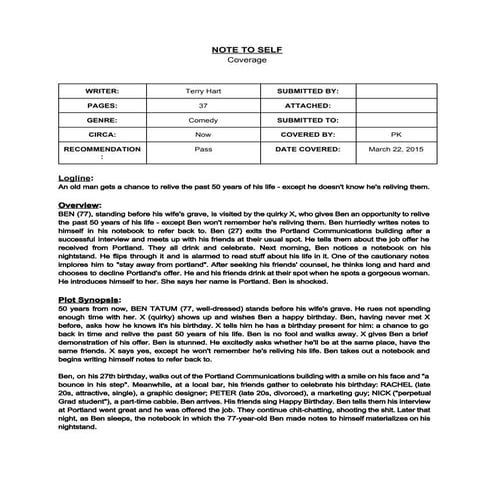 Coverage Sample | PDF