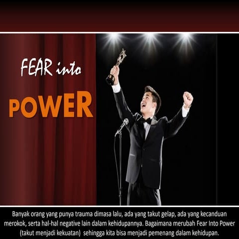 Fear into power | PDF