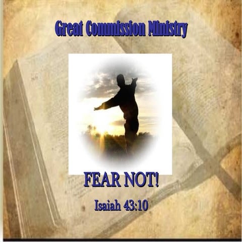 Fear Not | PPT