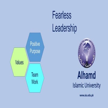 Fearless Leadership | PPTX