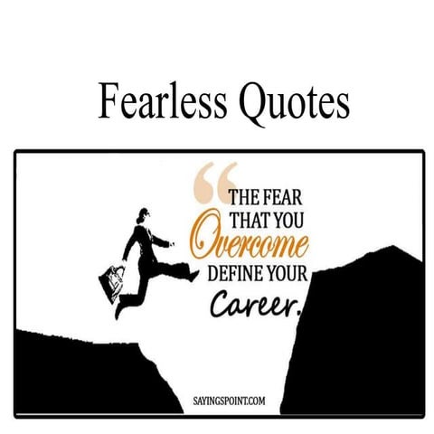 Fearless Quotes | PPT