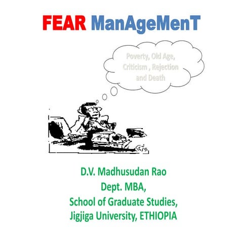 Fear man agement | PPT