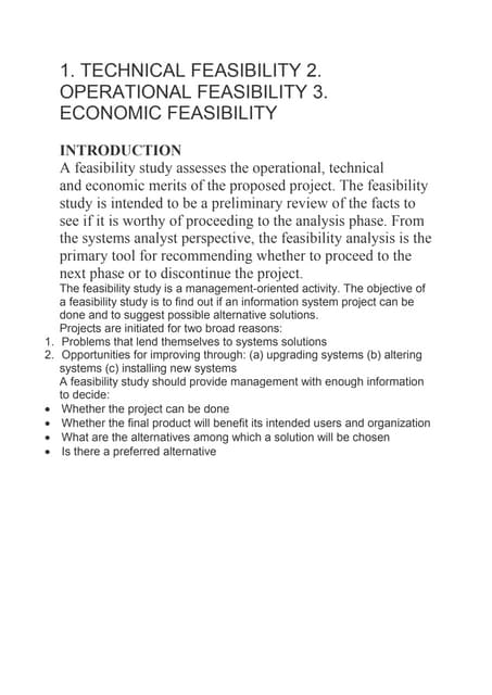 Feasibility_Study | PPT