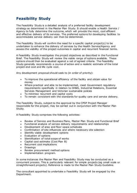 3. Pre-feasibility Study.pptx of project | PPTX