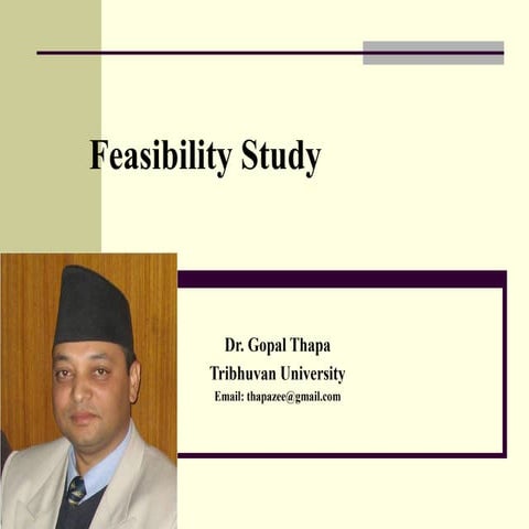 Feasibility study | PPT