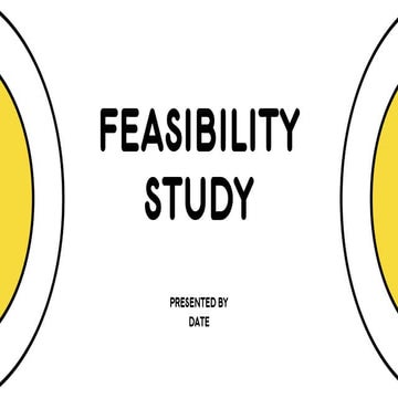 Feasibility Study Presentation Template | PDF