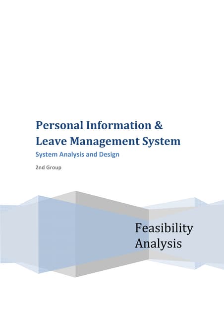 Leave Management System Documentation | PDF