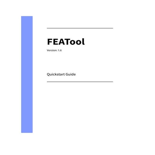 FEATool Multiphysics Matlab FEM and CFD Toolbox - v1.6 Quickstart Guide | PDF