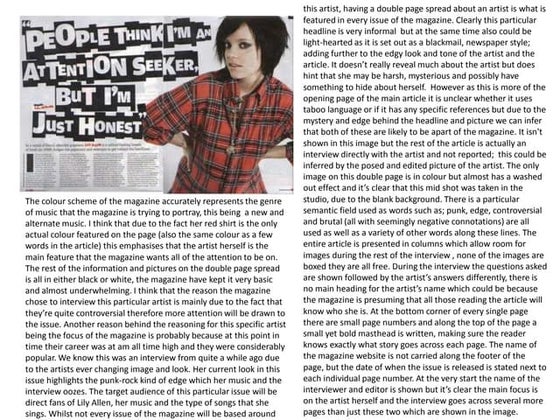 Music magazines - double page spreads | PPTX