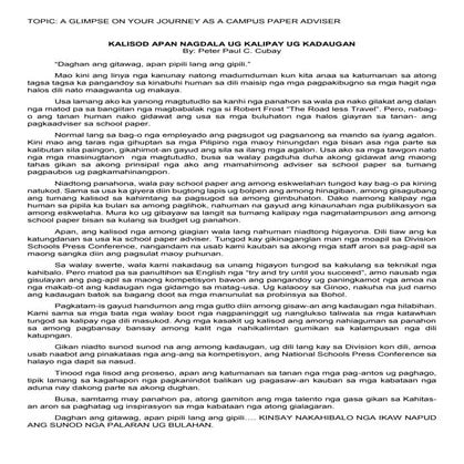 Feature Article about Journalism Experience.docx