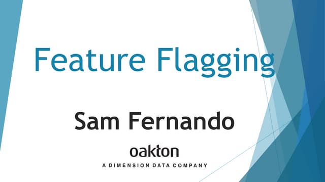 Feature flagging in .net Feature flagging in .net