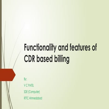 Features and Functionality of CDR billing.pptx