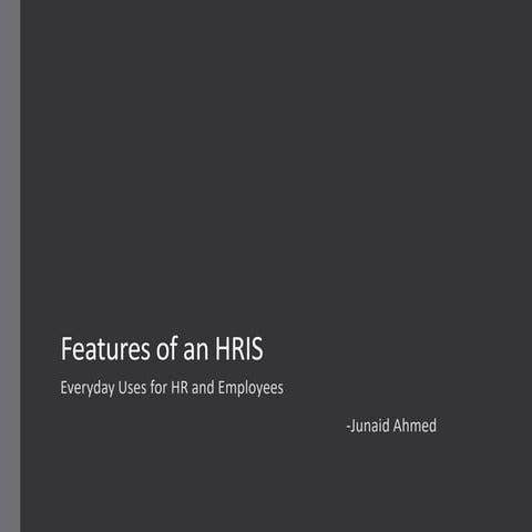 Features_of_an_HRIS for everyone12345567 | PDF