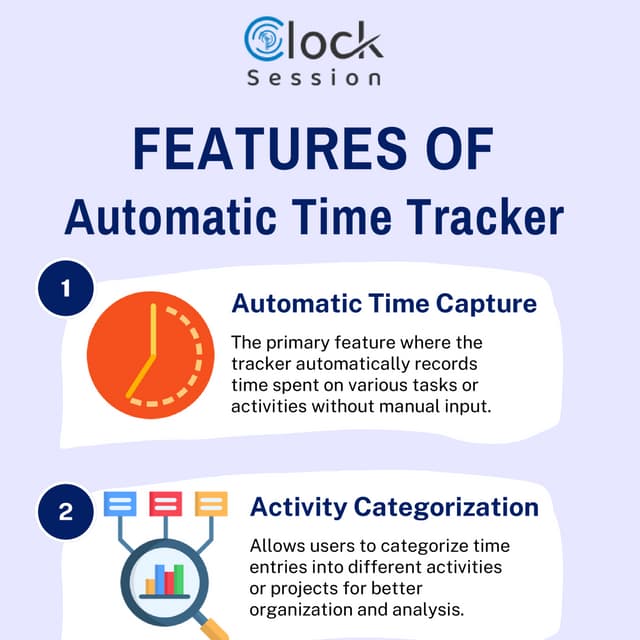 The Features of Automatic Time Tracker.pdf - ClockSession | PDF