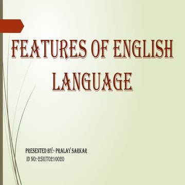 Indian English | PPT