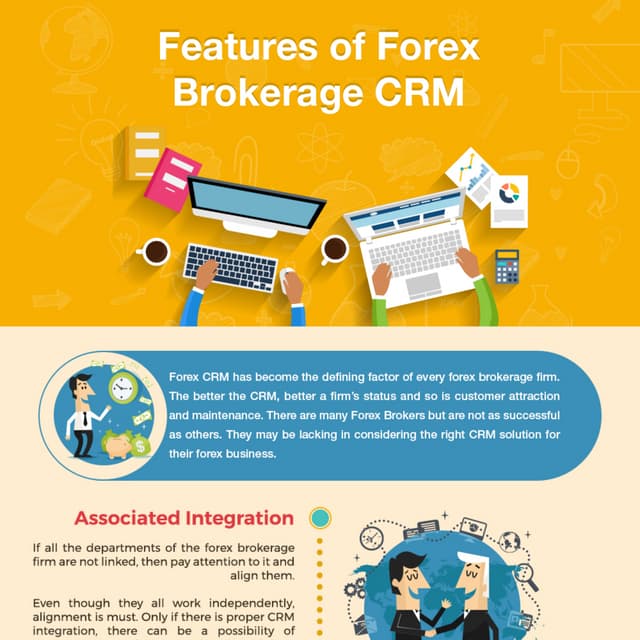 Infographic: Features of Forex Brokerage CRM | PDF