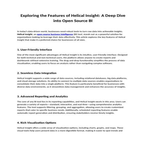 Features of Helical Insight an Open Source BI.pptx