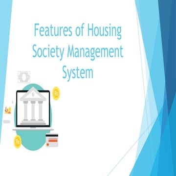 Features of Housing Society Management System | PPTX