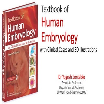 Features of human embryology by dr yogesh | PPTX