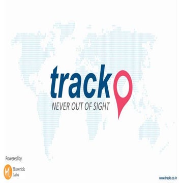 Features of Tracko- the ingenious fleet tracking solution | PPT