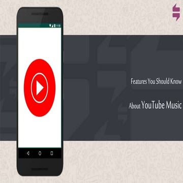 YouTube Music and Its Features | PPTX