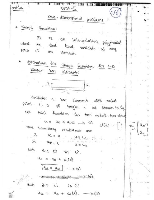 General steps of the finite element method | PPTX
