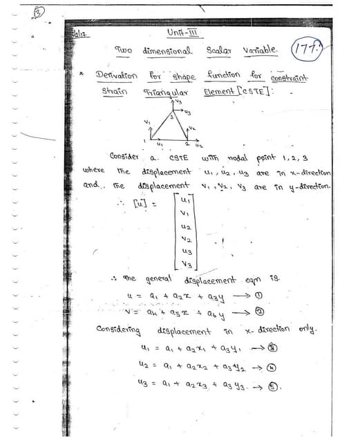 General steps of the finite element method | PPTX