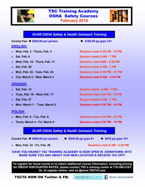 February 2010 16 Hr Suspended Scaffold | PDF