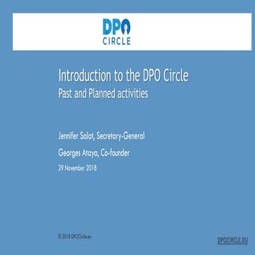 DPO Circle 2018 | PPT
