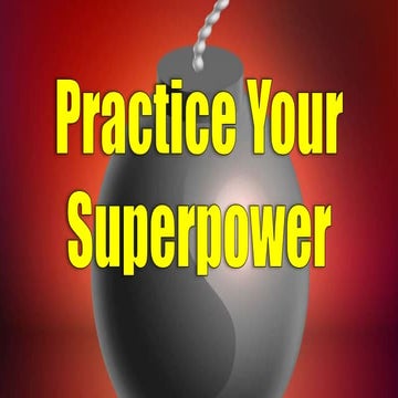 Choose And Practice Your Own Super Power | PPT